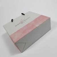 China Offset Printing Paper Gift Packaging Bags Luxury Cosmetic Clothes Gift Carry Bags for sale