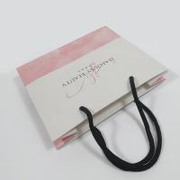 China Offset Printing Paper Gift Packaging Bags Luxury Cosmetic Clothes Gift Carry Bags for sale