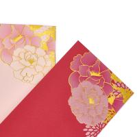 China Matte Chinese Year Custom Red Packet Greeting Cards And Envelopes Embossing for sale