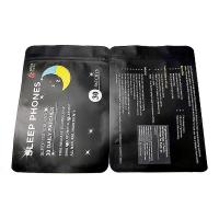 China Aluminum 3 Side Seal Facial Mask Packaging Bag PET VMPET PE Material Structure for sale