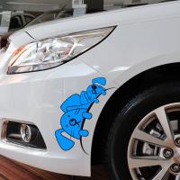 China Heat Stretchable Custom Die Cut Sticker Waterproof Transparent Bumper Window Car Sticker for sale