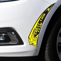 China Heat Stretchable Custom Die Cut Sticker Waterproof Transparent Bumper Window Car Sticker for sale