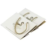 China Hand Length Handle Sealing Eco-Friendly Custom Print Paper Bags for Shopping Shoes for sale