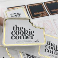 China Customized Vinyl PVC Adhesive Label Sticker Waterproof For Label Packaging for sale