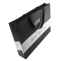 China Custom Printed Shopping Paper Bag Hot Stamping Luxury Shopping Paper Bag for sale