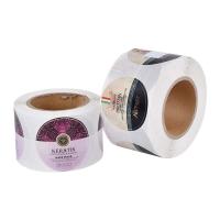 China Vinyl Cosmetic Bottle Adhesive Sticker Label Custom Logo CMYK Matte Label Sticker for sale