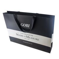 China Custom Printed Shopping Paper Bag Hot Stamping Luxury Shopping Paper Bag for sale
