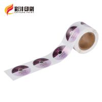 China Vinyl Cosmetic Bottle Adhesive Sticker Label Custom Logo CMYK Matte Label Sticker for sale