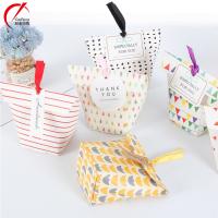 China Embossing Printing Handling Custom Gram Folding Wedding Sweet Candy Packaging Carton for sale