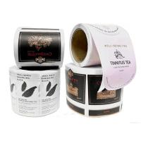 China Self Adhesive Printing Waterproof Sticker Label For Vodka Wine Bottle for sale