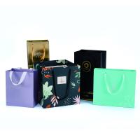 China Custom Paper Cardboard Shopping Bags With Your Own Logo Offset Printing for sale