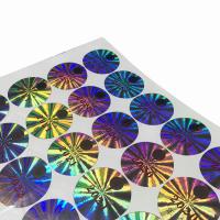 China Custom Security Holographic Label Stickers Adhesive And Void For Seal Void Sticker for sale