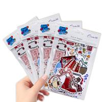 China Custom Die Cut Sticker Labels UV Resist Weatherproof Business Packaging Stickers for sale