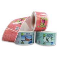 China Die Cut Logo Vinyl Self Adhesive Sticker Label For Business Shopping Custom Order for sale