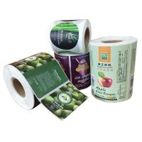 China Die Cut Logo Vinyl Self Adhesive Sticker Label For Business Shopping Custom Order for sale