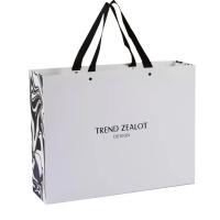 China Paper Bag Packaging For Clothes Shoes Custom Logo Printed Luxury Paper Bags for sale