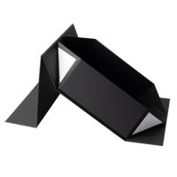 China Flat Folding Gift Box With Magnetic Lid 4C UV Lamination Embossing Stamping for sale