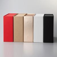 China Flat Folding Gift Box With Magnetic Lid 4C UV Lamination Embossing Stamping for sale