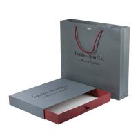 China Cosmetic Paperboard Paper Gift Bags Box Sets With Drawer And Handle for sale