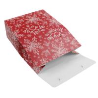 China Christmas Die Cut Paper Gift Bags Offset Printing Surface Handling for sale