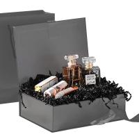 China Cardboard Folding Paper Box With Bow Ribbon Magnetic Closure Luxury Mailer Boxes for sale