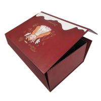 China Cardboard Folding Paper Box Recycled Magnetic Rigid Gift Box For Clothing Shoe for sale