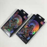 China Custom Glass Screen Protector Packaging Box Mobile Tempered Glass Packing Box for sale