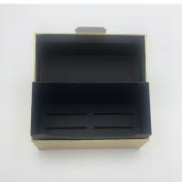 China Custom Printed Handmade Luxury Gold Simple Flip Skincare Empty Paperboard Rigid Boxes for sale