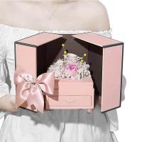 China Varnishing Magnetic Magic Cube Double-Door Openning Gift Box for Customized Surprises for sale