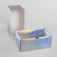 China Metal Crafts Recyclable Custom Logo Gift Packaging Boxes with Drawer and CMYK Color for sale