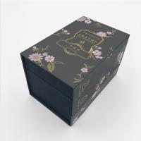 China CMYK Printing Luxury Rigid Gift Boxes for Double Door Opening Skin Care Packaging for sale