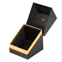 China Coated Paper Candle Jar Gift Boxes Custom Logo Luxury Packaging OEM CMYK Empty Paper Box for sale