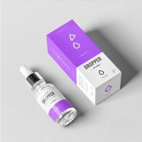 China Eco Friendly Cosmetic Packaging Box 30ml Essential Oil Dropper Bottle Packaging Box for sale