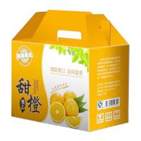 China CMYK 4 Color Offset Printing Custom Cardboard Box for Banana Apple Peach Packaging for sale