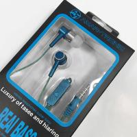 China Paper Mobile Charger Earphone Packaging Box CMYK Offset Printing With Clear Window for sale