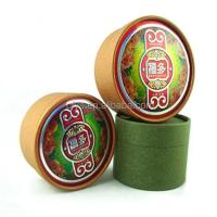 China Eco-Friendly Paperboard Cosmetic Canister Cylinder Packaging Box for Childproof Tea Tube for sale