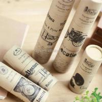 China Eco-Friendly Paperboard Cosmetic Canister Cylinder Packaging Box for Childproof Tea Tube for sale