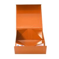 China Personalized Rigid Magnetic Foldable Gift Box Cardboard Packaging Box With Ribbon for sale