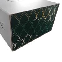 China Handmade Apparel Foldable Paper Box With Logo Packaging Large Folding Stickers for sale