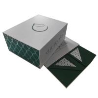 China Handmade Apparel Foldable Paper Box With Logo Packaging Large Folding Stickers for sale