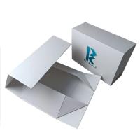 China Handmade Apparel Foldable Paper Box With Logo Packaging Large Folding Stickers for sale