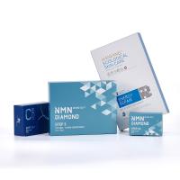 China Eye Cream Hand Cream Facial Mask Packaging Box With Hot Stamping Reflective Design for sale