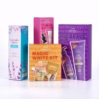 China Eco Friendly Cosmetics Bottle Packaging Box Recyclable Custom Skin Care Packaging Box for sale