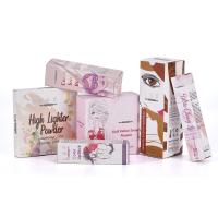 China Foldable Cosmetics Packaging Box Custom Color For Lipstick And Skin Care for sale