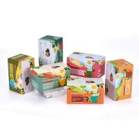 China Varnished Custom Printed Cardboard Box Packaging For 48g Tea And Coffee Drink Powder for sale