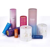 China Custom Lipstick Craft Paper Tube Packaging Box For Perfume Bottle Skincare Cosmetic for sale