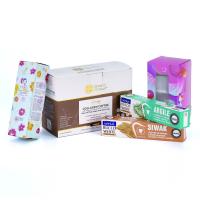 China Recyclable Art Paper Cosmetic Packaging Box For Eyes Cream Skincare Products for sale