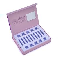 China Custom Logo Pink Candle Luxury Empty Fragrance Oud Attar Skincare Bottle Packaging Cardboard Box for sale