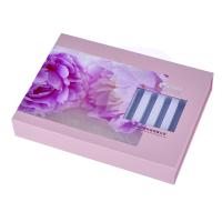 China Custom Logo Pink Candle Luxury Empty Fragrance Oud Attar Skincare Bottle Packaging Cardboard Box for sale