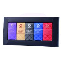 China Recyclable Cosmetic Packaging Box Colorful Texture Skincare Set Packaging Box for sale